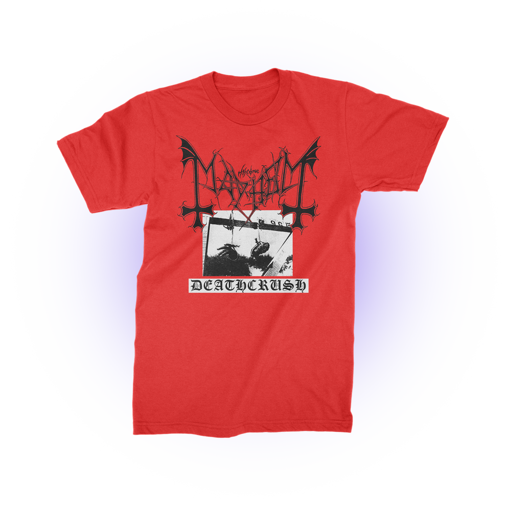 Deathcrush Tee (Red) – Mayhem Store US